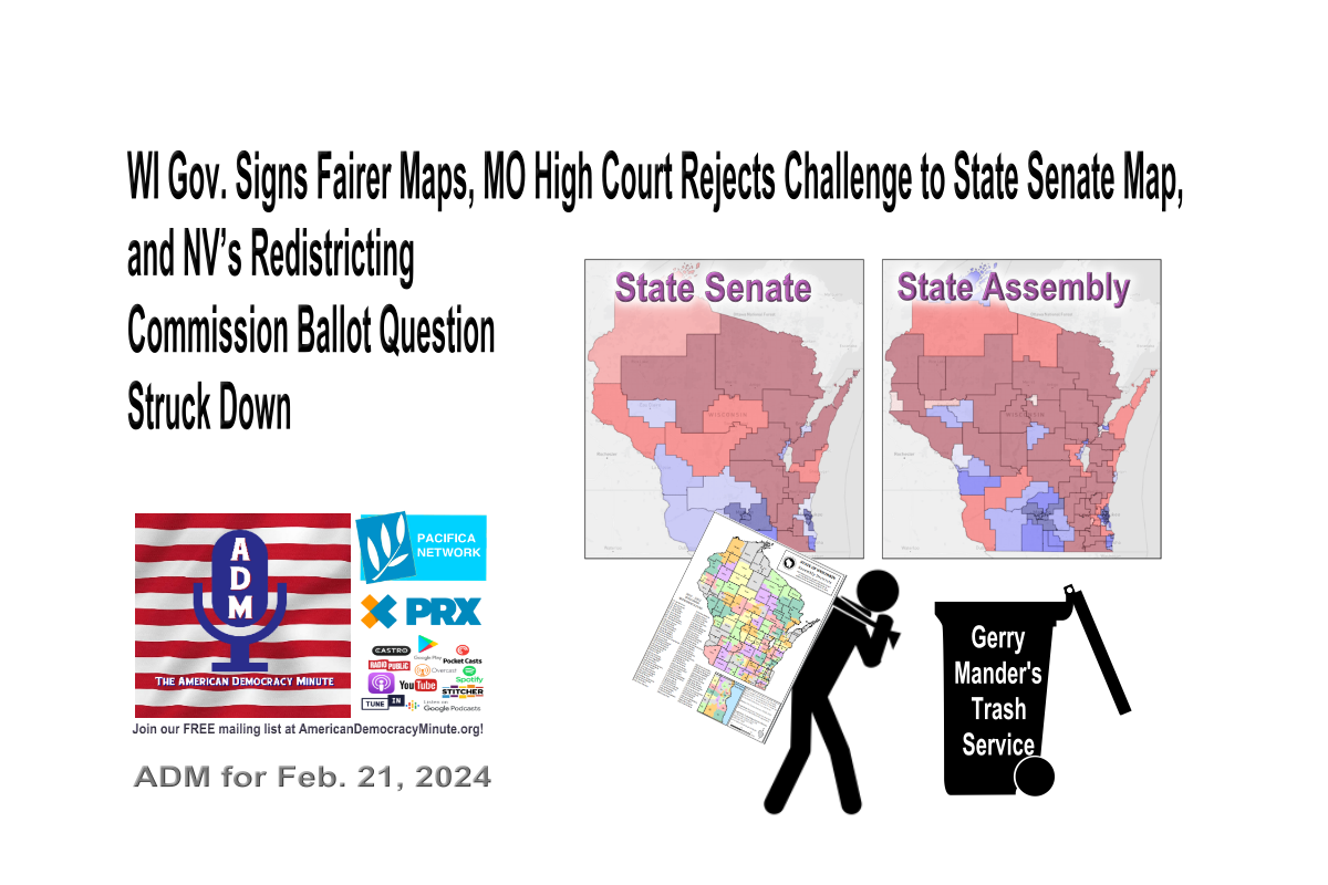 American Democracy Minute Radio Report And Podcast On Democracy Issues