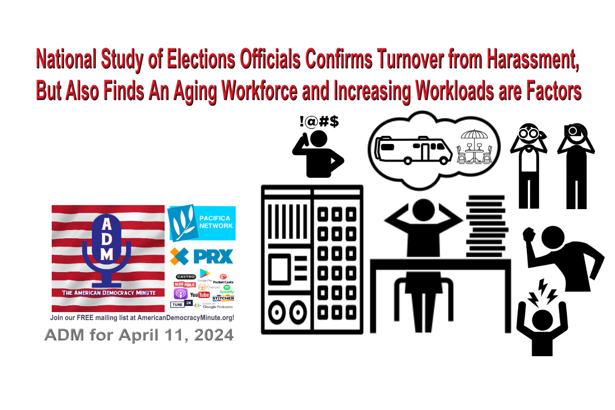 National Study of Elections Officials Confirms Turnover from Harassment ...
