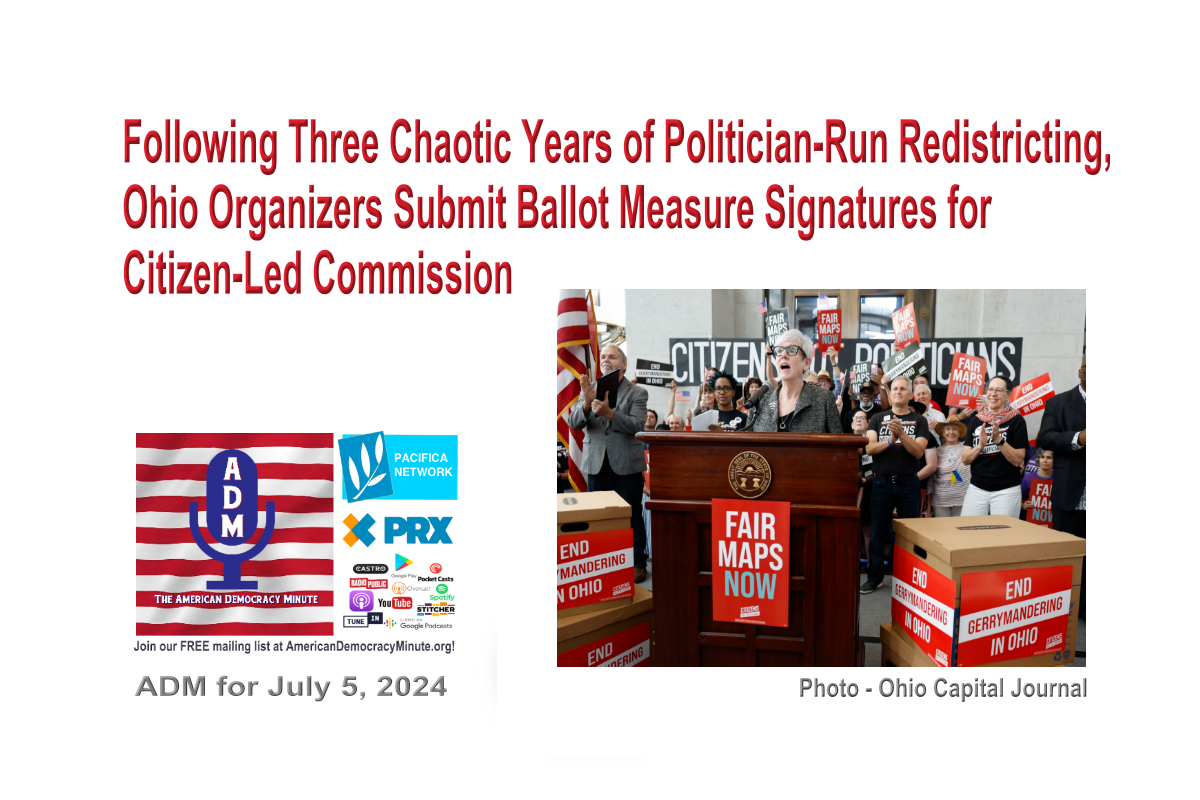 Following Three Chaotic Years of Politician-Run Redistricting, Ohio ...