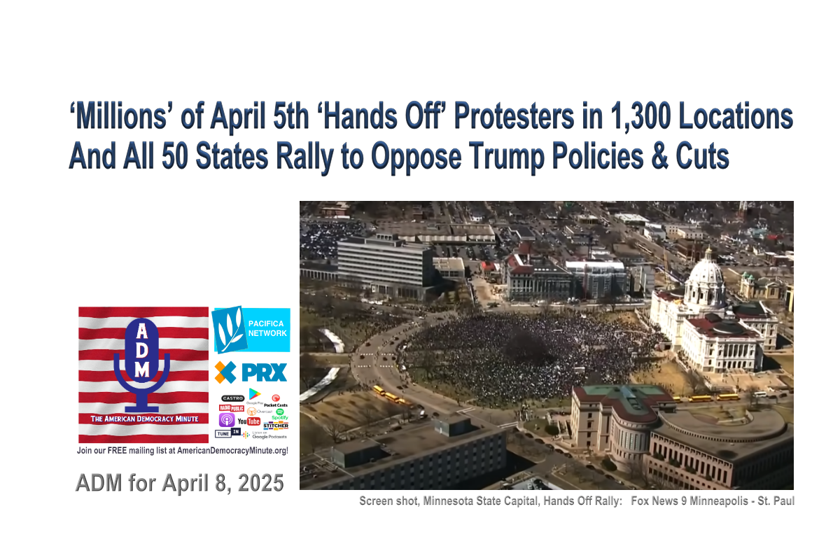‘Millions’ of April 5th ‘Hands Off’ Protesters in 1,300 Locations and ...
