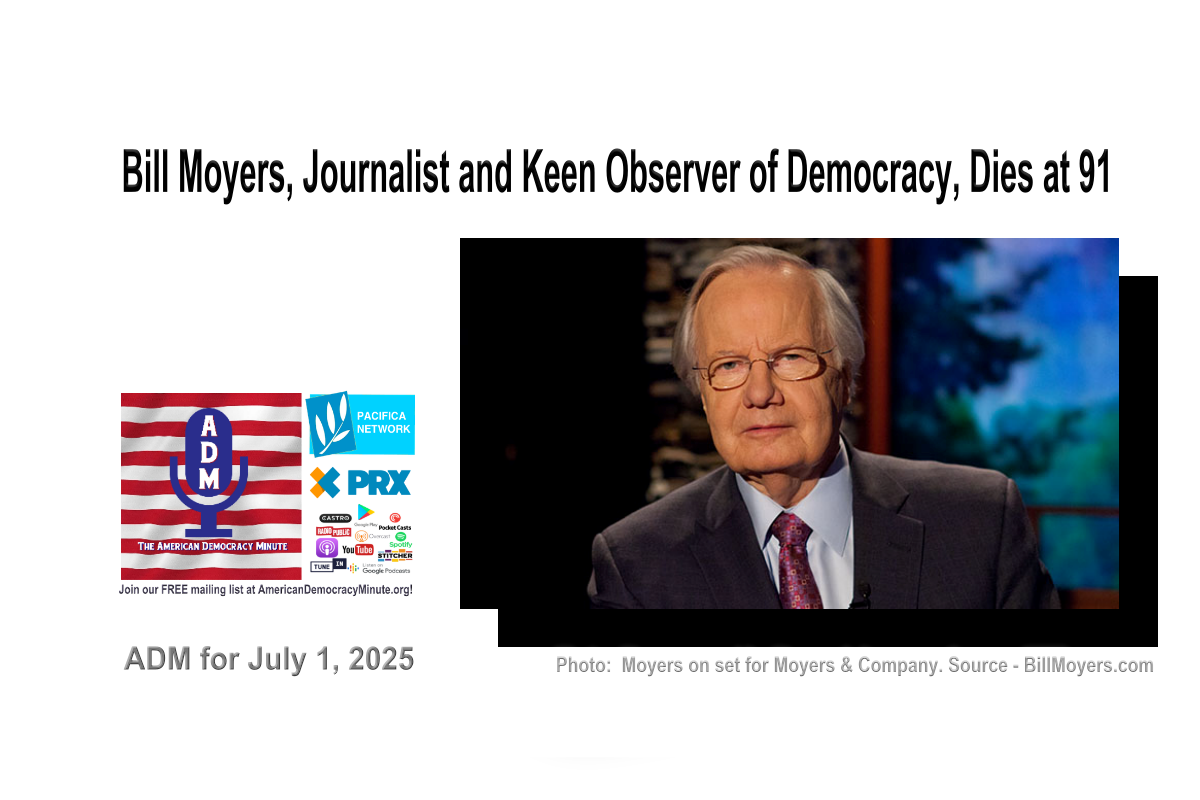 Bill Moyers, Journalist and Keen Observer of Democracy, Dies at 91