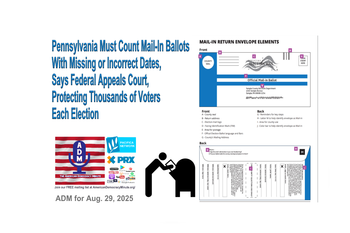 Pennsylvania Must Count Mail In Ballots With Missing Or Incorrect Dates