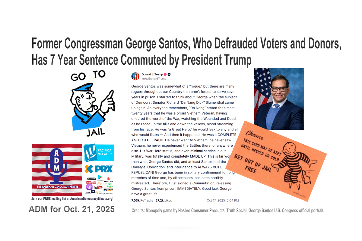 Former Congressman George Santos, Who Defrauded Voters and Donors, Has ...