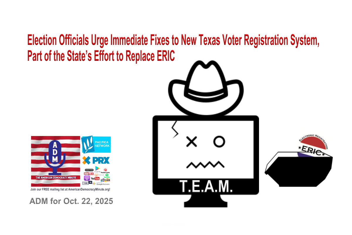 Election Officials Urge Immediate Fixes to New Texas Voter Registration ...