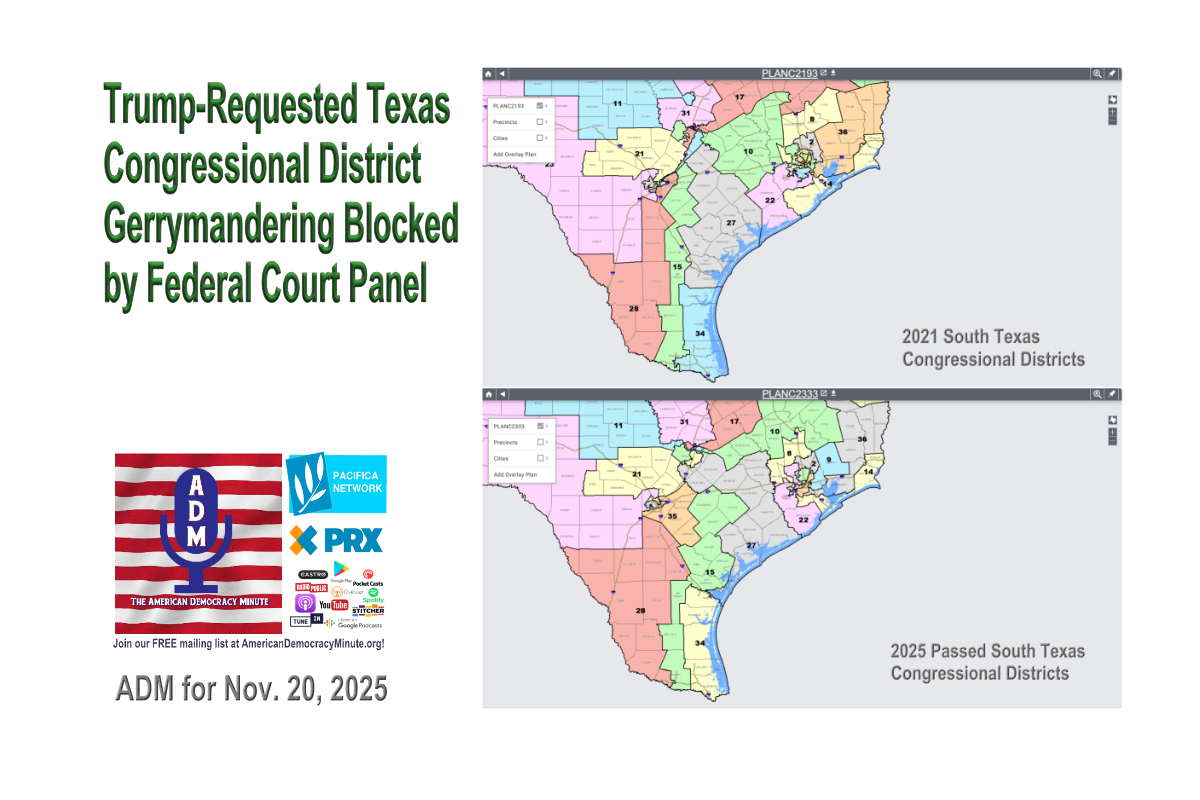 American Democracy Minute | Radio Report & Podcast on Democracy Issues ...