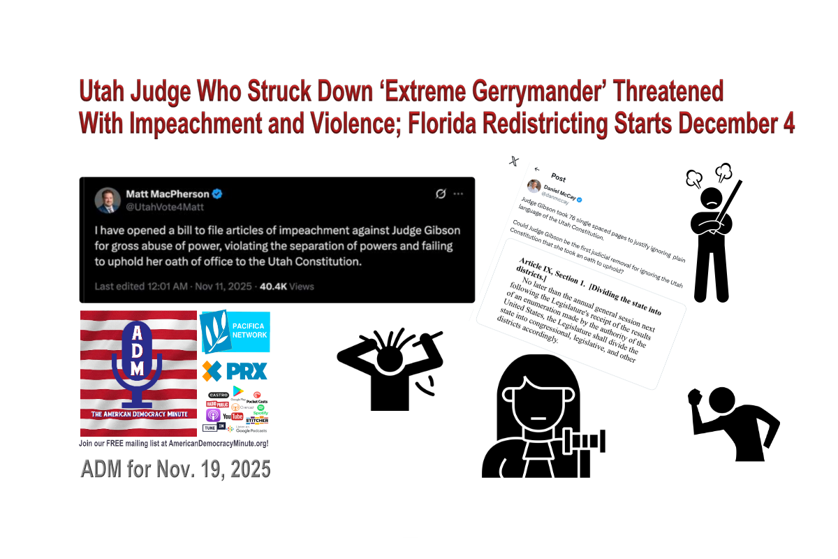 Utah Judge Who Struck Down ‘Extreme Gerrymander’ Threatened with ...
