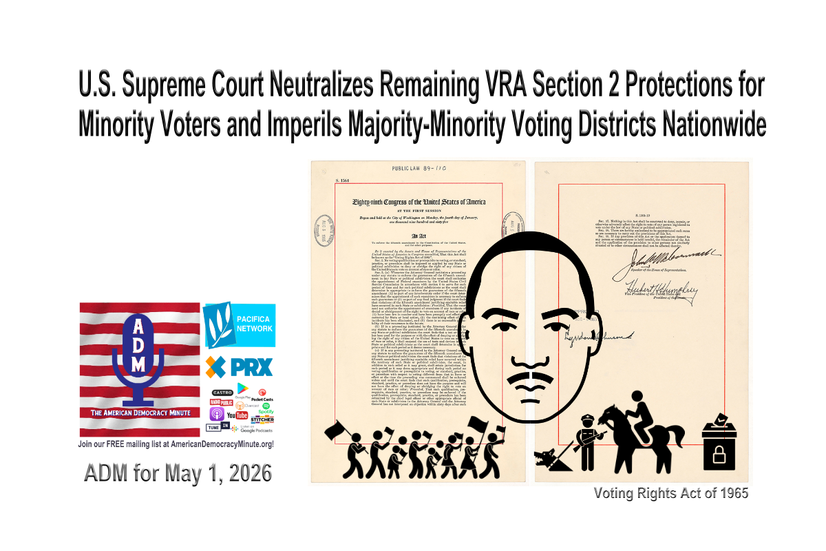 U.S. Supreme Court Neutralizes Remaining VRA Section 2 Protections for ...